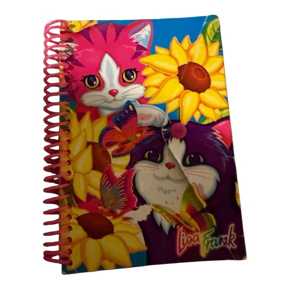 Lisa Frank | Office | Vintage Lisa Frank Small Mini Snap Spiral Notepad ...